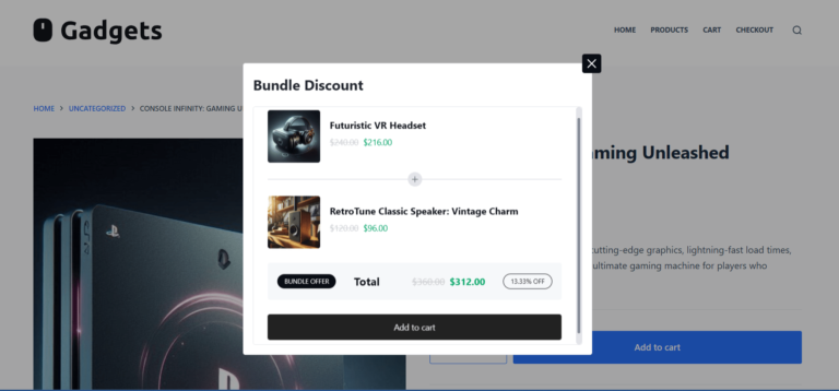 How to Offer Product Bundle Discounts in WooCommerce
