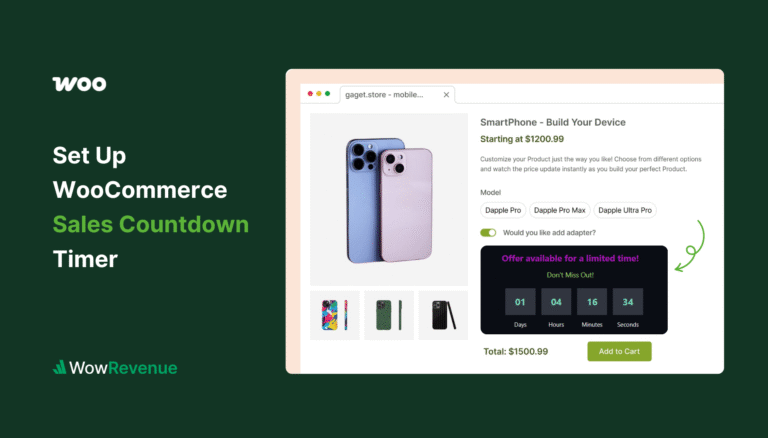 How to Set Up Sales Countdown Timers in WooCommerce