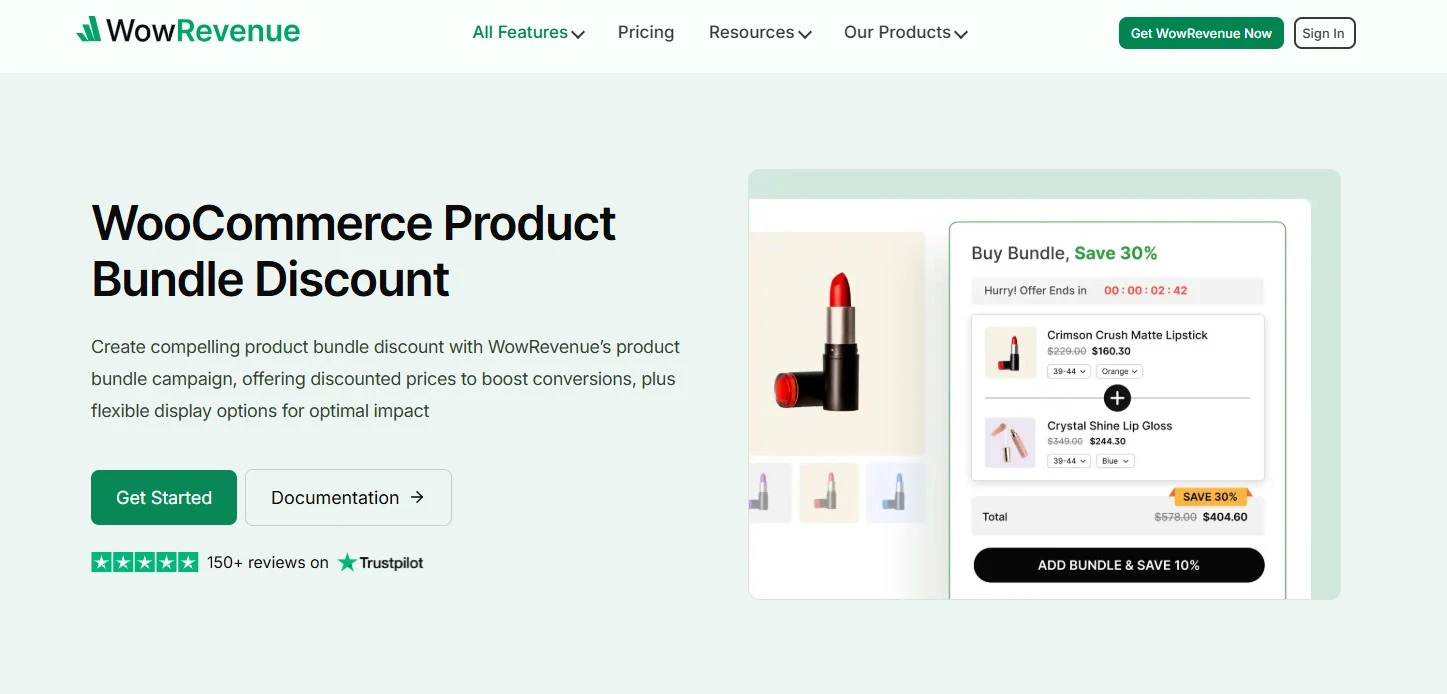 WooCommerce Product Bundle Discount - WowRevenue